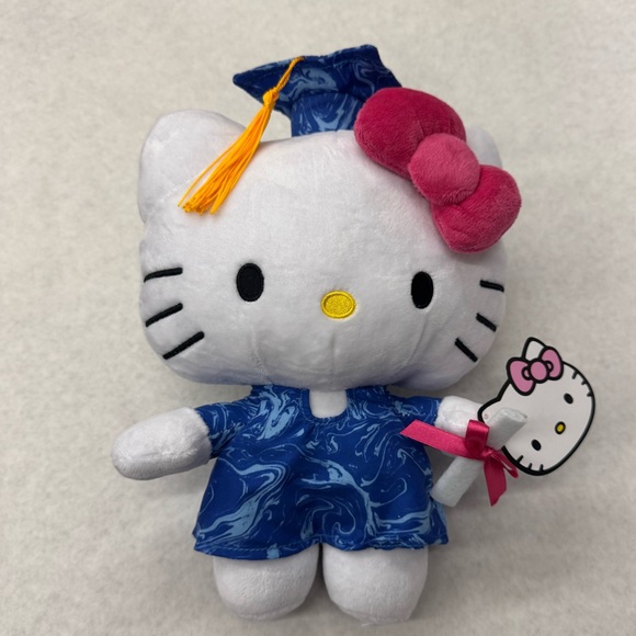 Hello Kitty | Toys | Graduation Hello Kitty Plush In Bluegown | Poshmark